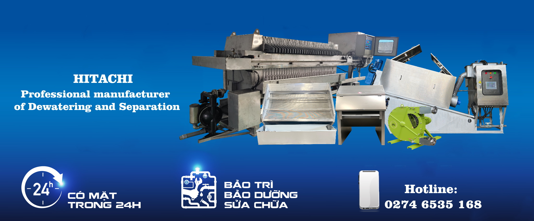 Hitachis Filter Press